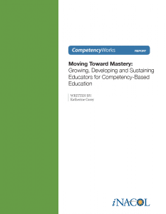Moving Toward Mastery: Growing, Developing and Sustaining Educators for ...