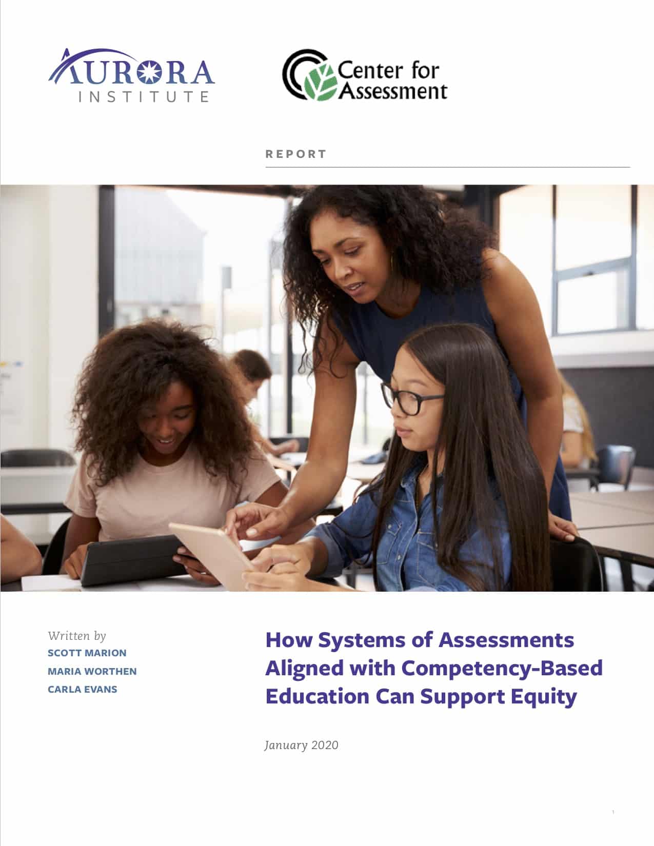 How Systems of Assessments Aligned with Competency-Based Education Can Support Equity - Aurora ...